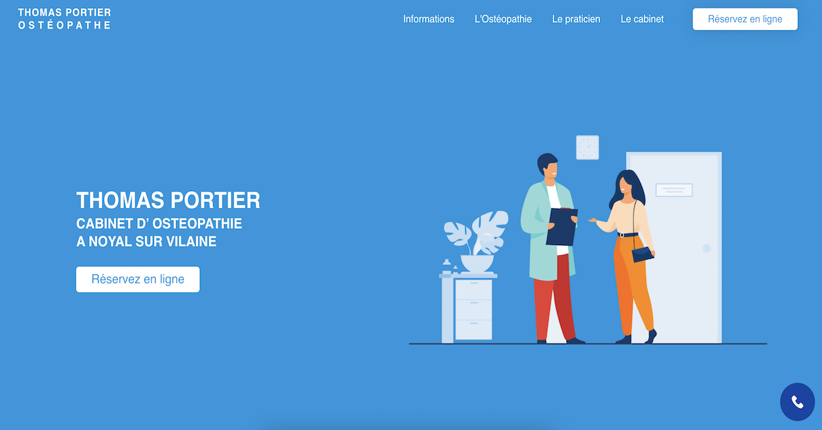 Thomas Portier Ostéopathe Noyal sur Vilaine